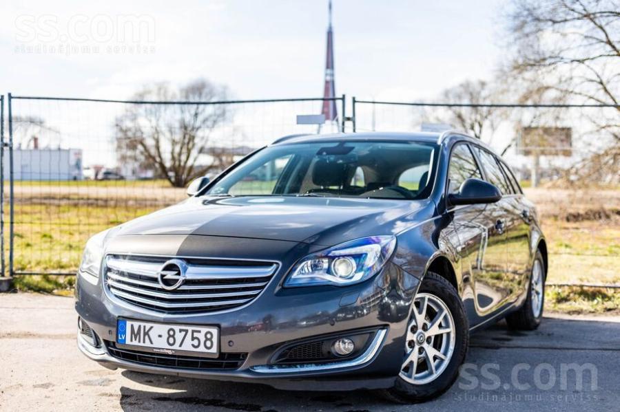 Pelēks Opel Insignia 2014 Rīga, ar dzinēja tilpumu 2.00 L un nobraukumu 386 tūkst. km par 5990 €, foto 1 vietnē AUTOMOTO.COM.LV
