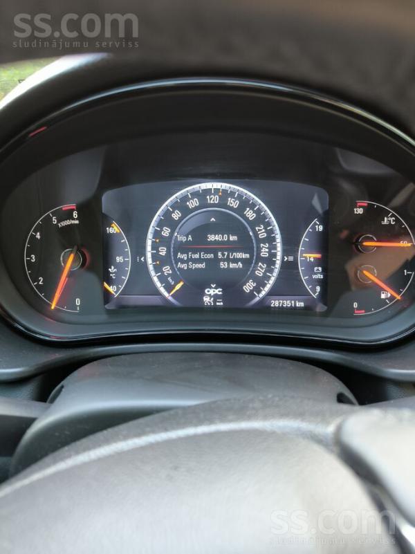 Pelēks Opel Insignia 2014 Ogre, ar dzinēja tilpumu 2.00 L un nobraukumu 288 tūkst. km par 6499 €, foto 7 vietnē AUTOMOTO.COM.LV