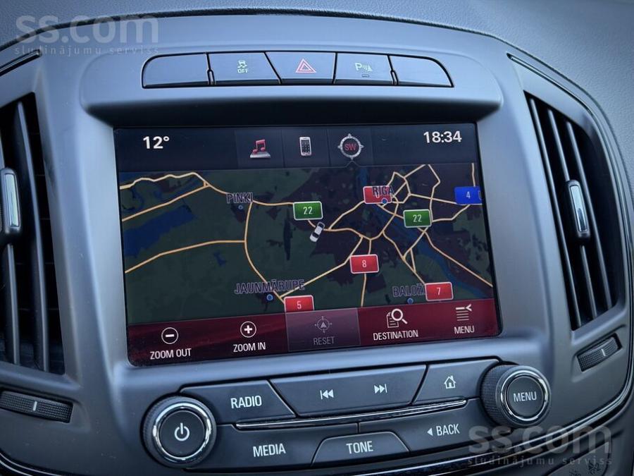 Pelēks Opel Insignia 2014 Rīga, ar dzinēja tilpumu 2.00 L un nobraukumu 207 tūkst. km par 5595 €, foto 18 vietnē AUTOMOTO.COM.LV