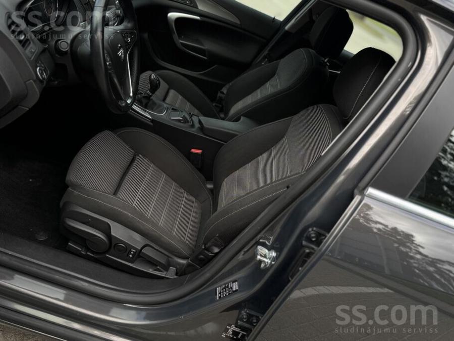 Pelēks Opel Insignia 2014 Jūrmala, ar dzinēja tilpumu 2.00 L un nobraukumu 312 tūkst. km par 4990 €, foto 11 vietnē AUTOMOTO.COM.LV
