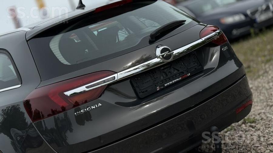 Pelēks Opel Insignia 2014 Rīga, ar dzinēja tilpumu 2.00 L un nobraukumu 193 tūkst. km par 6490 €, foto 7 vietnē AUTOMOTO.COM.LV