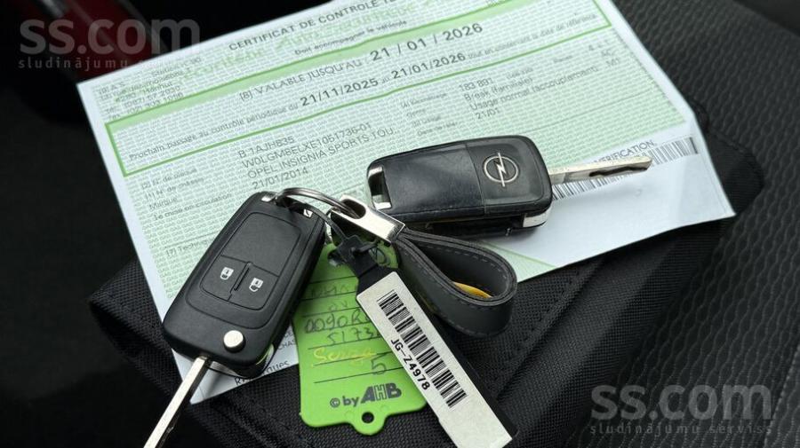 Pelēks Opel Insignia 2014 Rīga, ar dzinēja tilpumu 2.00 L un nobraukumu 193 tūkst. km par 6490 €, foto 14 vietnē AUTOMOTO.COM.LV