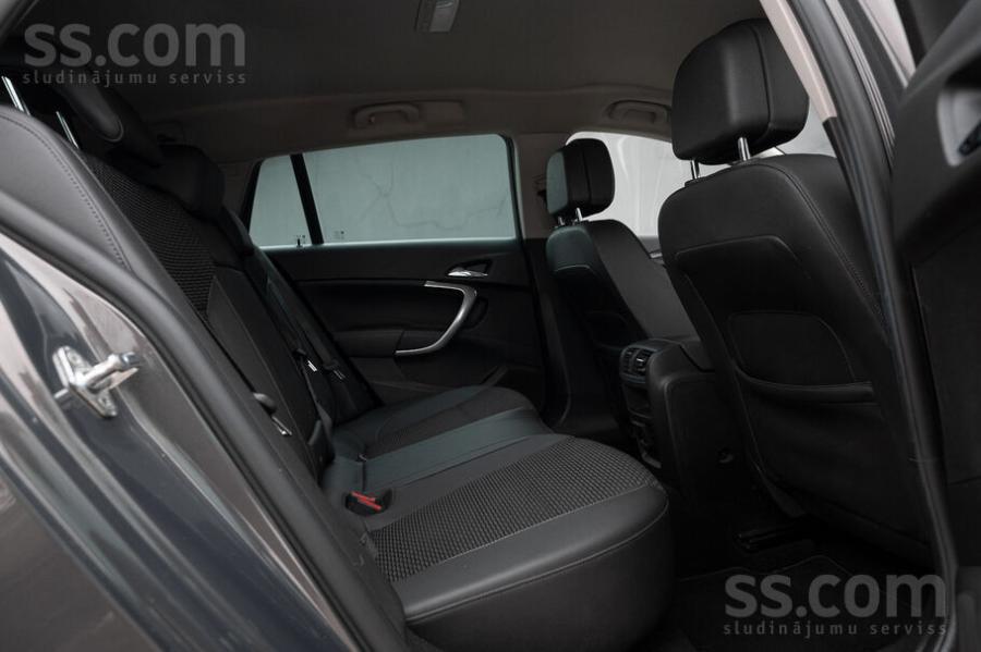 Pelēks Opel Insignia 2014 Jelgava, ar dzinēja tilpumu 2.00 L un nobraukumu 273 tūkst. km par 5500 €, foto 12 vietnē AUTOMOTO.COM.LV