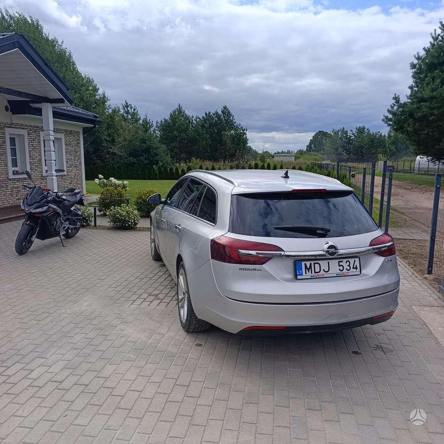 Grey Opel Insignia 2014 in Vilnius, with an engine capacity of 1.96 L and mileage of 344 thousand km for 3700 €, photo 4 on AUTOMOTO.COM.LV