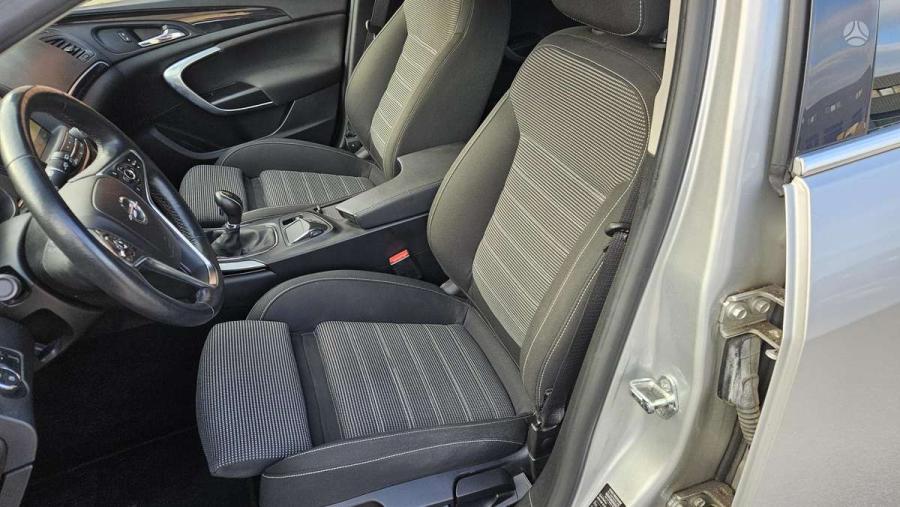Pelēks Opel Insignia 2014 Rokiškis, ar dzinēja tilpumu 2.00 L un nobraukumu 232 tūkst. km par 4700 €, foto 13 vietnē AUTOMOTO.COM.LV