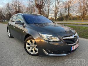Pelēks Opel Insignia 2015 Ogre, ar dzinēja tilpumu 2.00 L un nobraukumu 73 tūkst. km par 7500 €, foto  vietnē AUTOMOTO.COM.LV