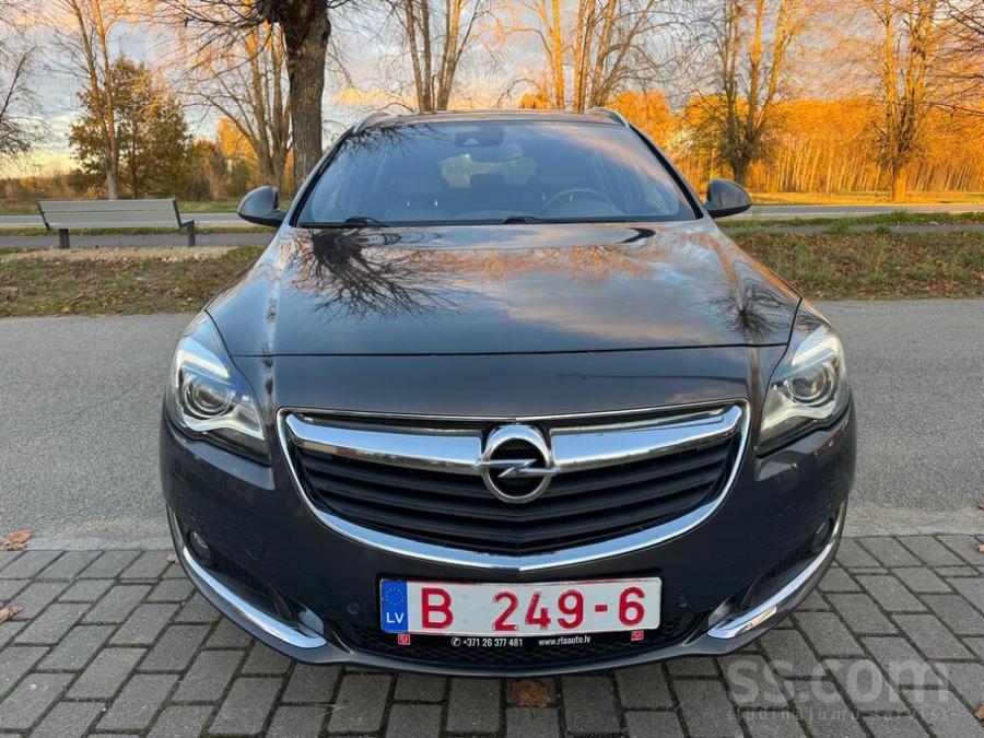 Pelēks Opel Insignia 2015 Ogre, ar dzinēja tilpumu 2.00 L un nobraukumu 73 tūkst. km par 7500 €, foto 2 vietnē AUTOMOTO.COM.LV