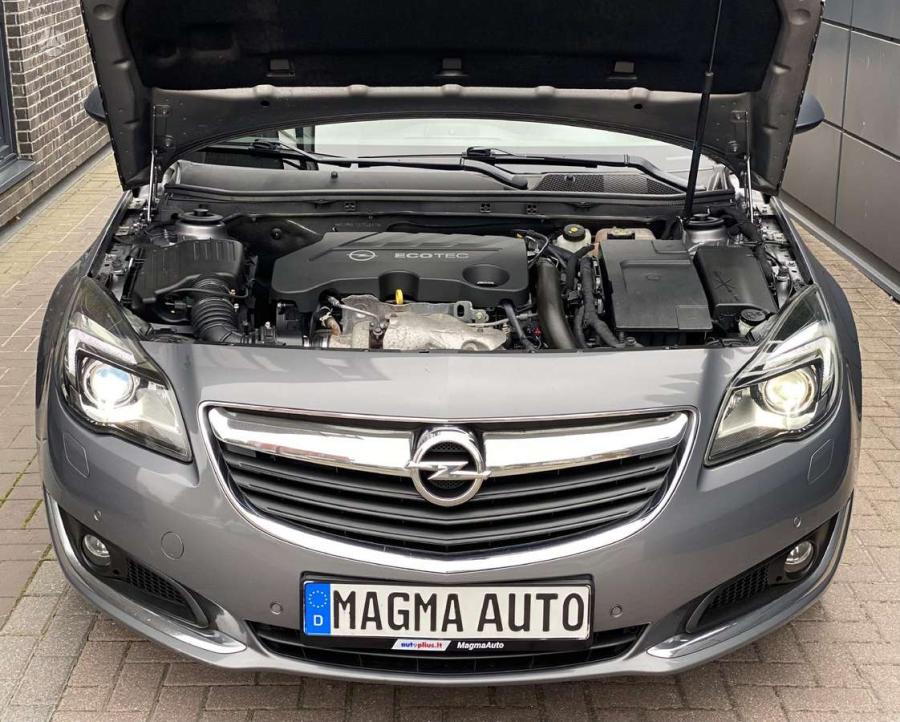 Grey Opel Insignia 2015 in Marijampole, with an engine capacity of 1.96 L and mileage of 228 thousand km for 6950 €, photo 31 on AUTOMOTO.COM.LV