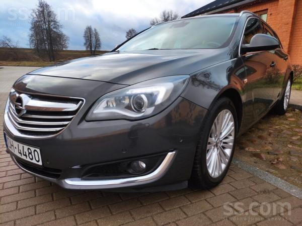Pelēks Opel Insignia 2015 Daugavpils, ar dzinēja tilpumu 2.00 L un nobraukumu 250 tūkst. km par 6150 €, foto 2 vietnē AUTOMOTO.COM.LV
