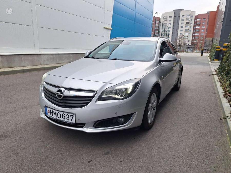 Grey Opel Insignia 2015 in Klaipeda, with an engine capacity of 2.00 L and mileage of 235 thousand km for 5100 €, photo 9 on AUTOMOTO.COM.LV
