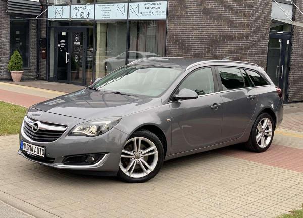 Grey Opel Insignia 2015 in Marijampole, with an engine capacity of 1.96 L and mileage of 228 thousand km for 6950 €, photo 2 on AUTOMOTO.COM.LV