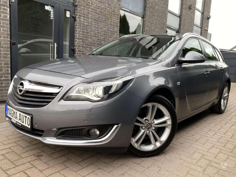 Grey Opel Insignia 2015 in Marijampole, with an engine capacity of 1.96 L and mileage of 228 thousand km for 6950 €, photo 6 on AUTOMOTO.COM.LV