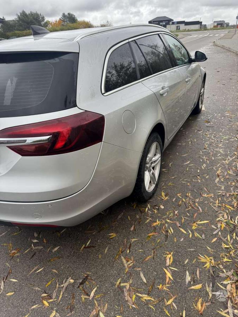 Pelēks Opel Insignia 2015 Palanga, ar dzinēja tilpumu 1.96 L un nobraukumu 218 tūkst. km par 4500 €, foto 8 vietnē AUTOMOTO.COM.LV