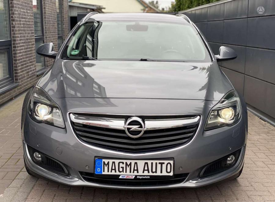 Pelēks Opel Insignia 2015 Marijampole, ar dzinēja tilpumu 1.96 L un nobraukumu 228 tūkst. km par 6950 €, foto 3 vietnē AUTOMOTO.COM.LV