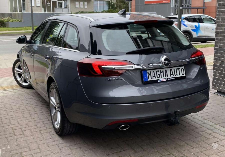 Pelēks Opel Insignia 2015 Marijampole, ar dzinēja tilpumu 1.96 L un nobraukumu 228 tūkst. km par 6950 €, foto 4 vietnē AUTOMOTO.COM.LV