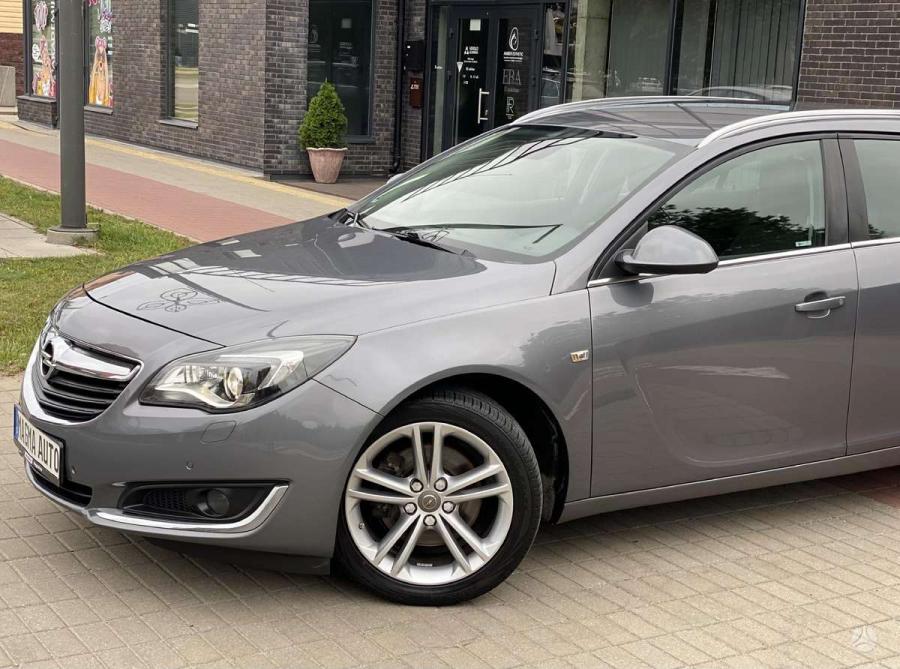 Pelēks Opel Insignia 2015 Marijampole, ar dzinēja tilpumu 1.96 L un nobraukumu 228 tūkst. km par 6950 €, foto 5 vietnē AUTOMOTO.COM.LV