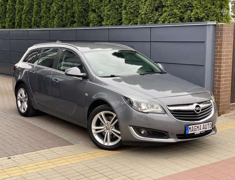 Pelēks Opel Insignia 2015 Marijampole, ar dzinēja tilpumu 1.96 L un nobraukumu 228 tūkst. km par 6950 €, foto 8 vietnē AUTOMOTO.COM.LV