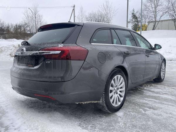 Pelēks Opel Insignia 2015 Viļņa, ar dzinēja tilpumu 1.96 L un nobraukumu 164 tūkst. km par 4999 €, foto 4 vietnē AUTOMOTO.COM.LV