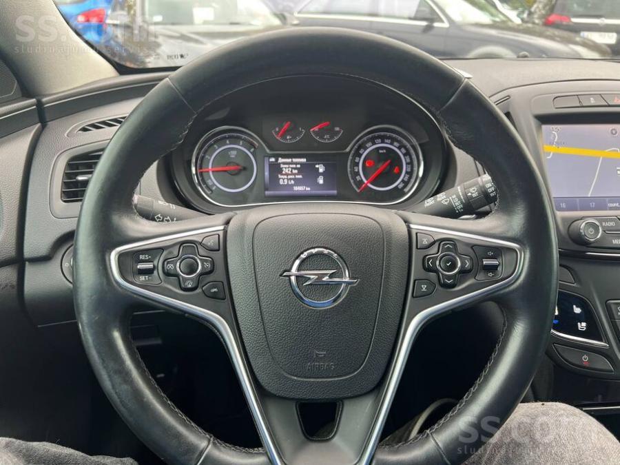Grey Opel Insignia 2015 in Talsi, with an engine capacity of 2.00 L and mileage of 185 thousand km for 7770 €, photo 16 on AUTOMOTO.COM.LV