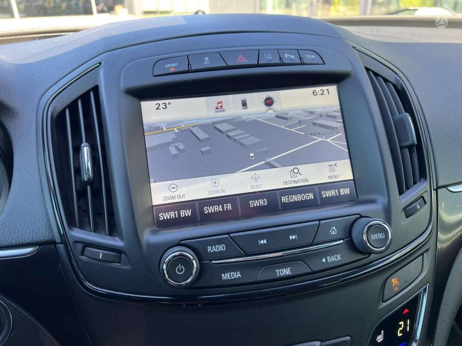 Grey Opel Insignia 2015 in Siauliai, with an engine capacity of 1.96 L and mileage of 170 thousand km for 6900 €, photo 20 on AUTOMOTO.COM.LV