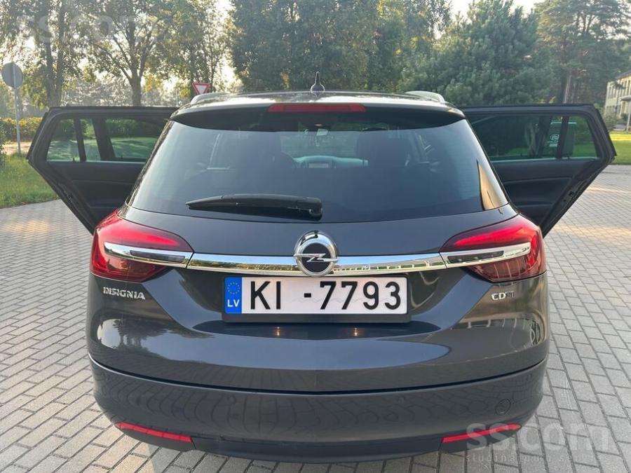 Pelēks Opel Insignia 2015 Rīga, ar dzinēja tilpumu 2.00 L un nobraukumu 27 tūkst. km par 5500 €, foto 4 vietnē AUTOMOTO.COM.LV
