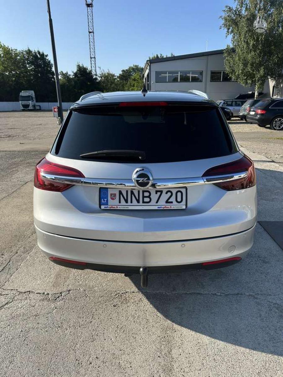 Pelēks Opel Insignia 2015 Telšiai, ar dzinēja tilpumu 1.96 L un nobraukumu 186 tūkst. km par 6100 €, foto 9 vietnē AUTOMOTO.COM.LV