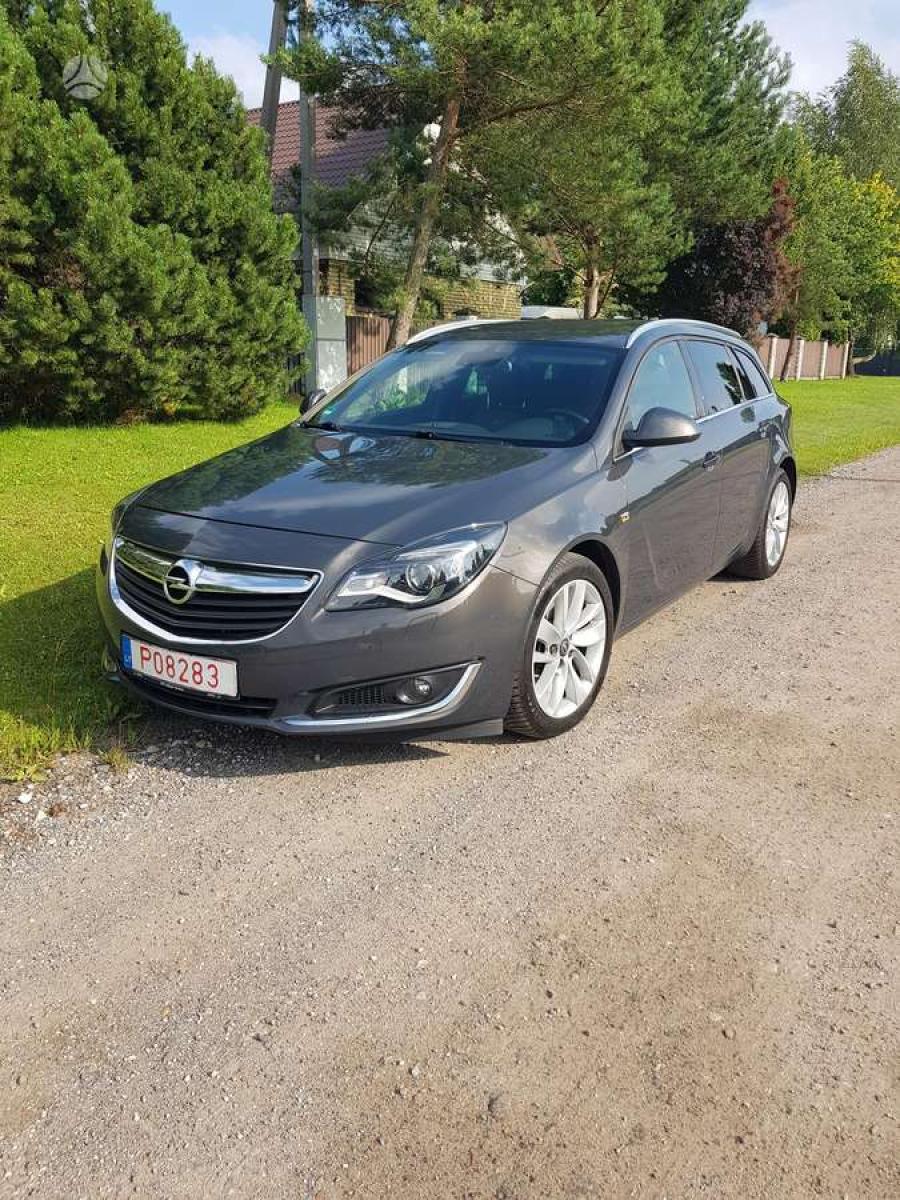 Pelēks Opel Insignia 2015 Kauņa, ar dzinēja tilpumu 1.96 L un nobraukumu 232 tūkst. km par 5400 €, foto 1 vietnē AUTOMOTO.COM.LV