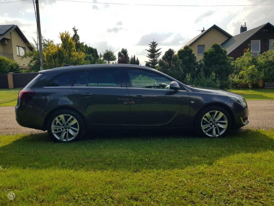 Pelēks Opel Insignia 2015 Kauņa, ar dzinēja tilpumu 1.96 L un nobraukumu 232 tūkst. km par 5400 €, foto 7 vietnē AUTOMOTO.COM.LV