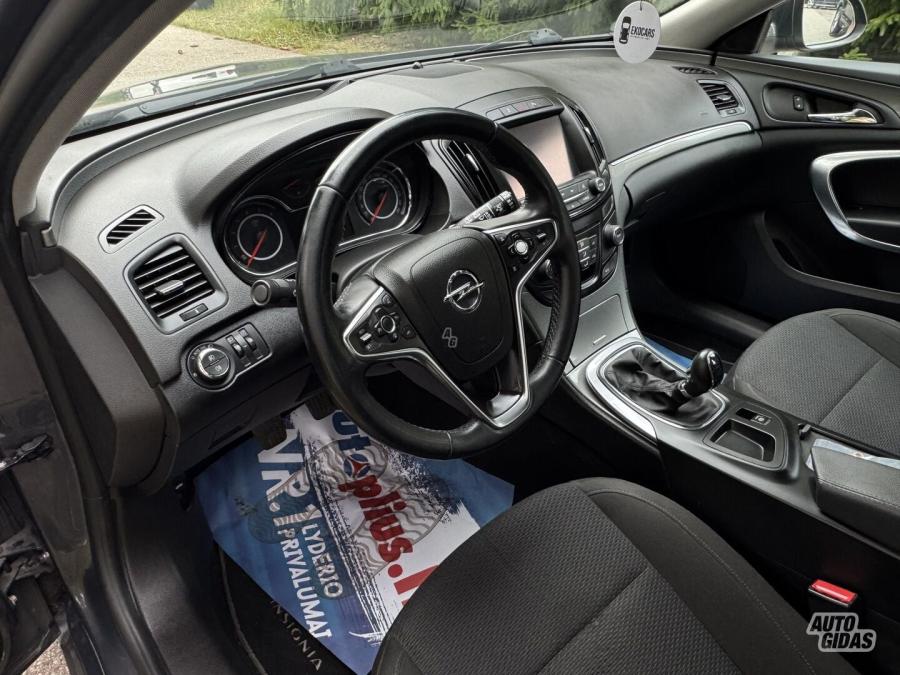 Pelēks Opel Insignia 2015 Marijampole, ar dzinēja tilpumu 2.00 L un nobraukumu 180 tūkst. km par 5500 €, foto 14 vietnē AUTOMOTO.COM.LV