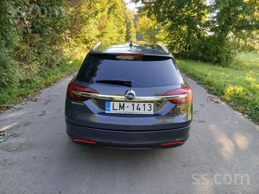 Pelēks Opel Insignia 2015 Ogre, ar dzinēja tilpumu 2.00 L un nobraukumu 167 tūkst. km par 7500 €, foto 5 vietnē AUTOMOTO.COM.LV