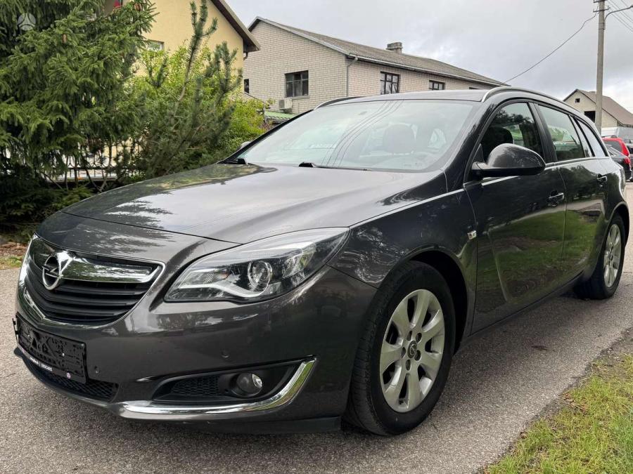 Pelēks Opel Insignia 2015 Marijampole, ar dzinēja tilpumu 1.96 L un nobraukumu 180 tūkst. km par 5300 €, foto 4 vietnē AUTOMOTO.COM.LV