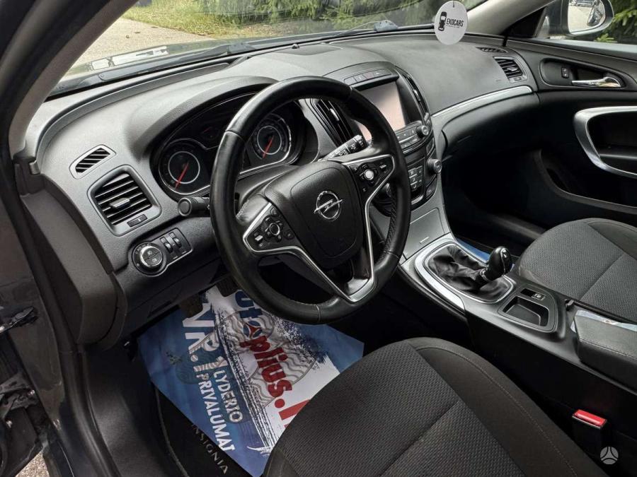Pelēks Opel Insignia 2015 Marijampole, ar dzinēja tilpumu 1.96 L un nobraukumu 180 tūkst. km par 5300 €, foto 14 vietnē AUTOMOTO.COM.LV