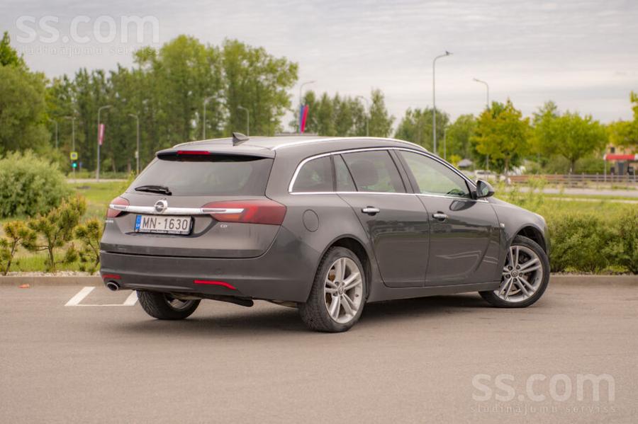Pelēks Opel Insignia 2015 Jelgava, ar dzinēja tilpumu 2.00 L un nobraukumu 300 tūkst. km par 4950 €, foto 6 vietnē AUTOMOTO.COM.LV