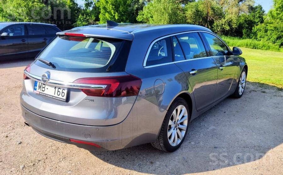 Pelēks Opel Insignia 2015 Rīga, ar dzinēja tilpumu 2.00 L un nobraukumu 177 tūkst. km par 8500 €, foto 5 vietnē AUTOMOTO.COM.LV