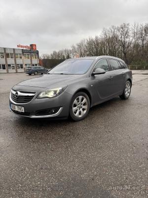 Pelēks Opel Insignia 2016 Tartu, ar dzinēja tilpumu 1.60 L un nobraukumu 216 tūkst. km par 9500 €, foto  vietnē AUTOMOTO.COM.LV