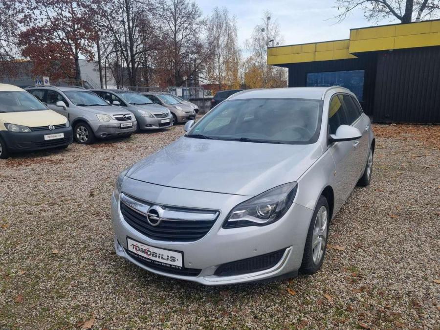 Grey Opel Insignia 2016 in Kaunas, with an engine capacity of 1.60 L and mileage of 208 thousand km for 5500 €, photo 4 on AUTOMOTO.COM.LV