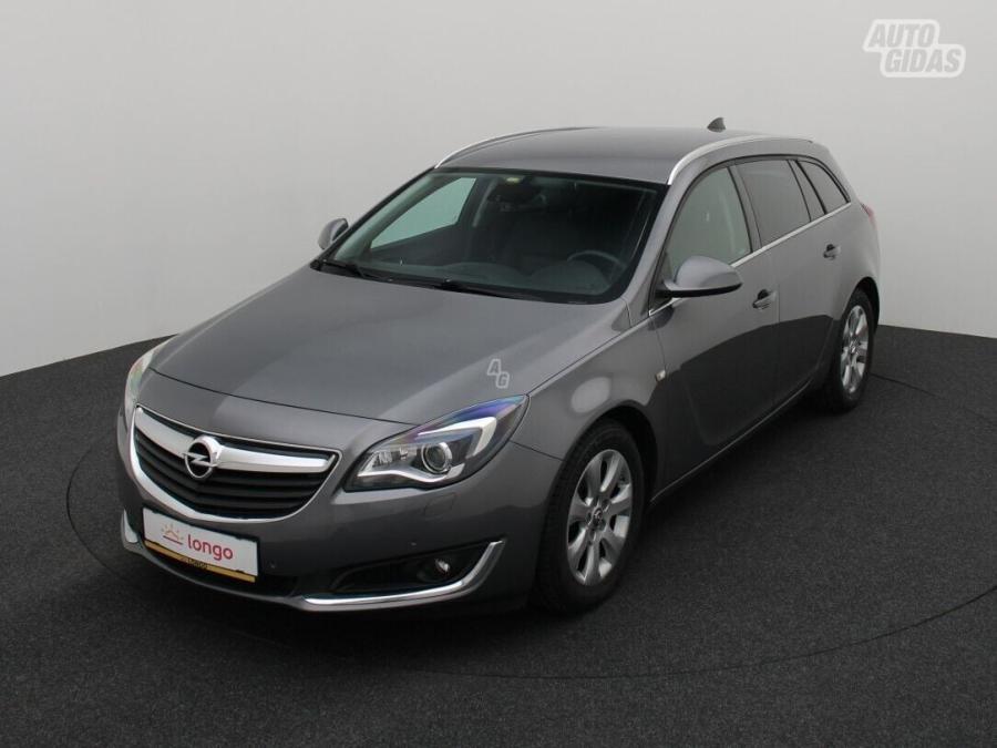 Grey Opel Insignia 2016 in Vilnius, with an engine capacity of 1.60 L and mileage of 221 thousand km for 7299 €, photo 1 on AUTOMOTO.COM.LV