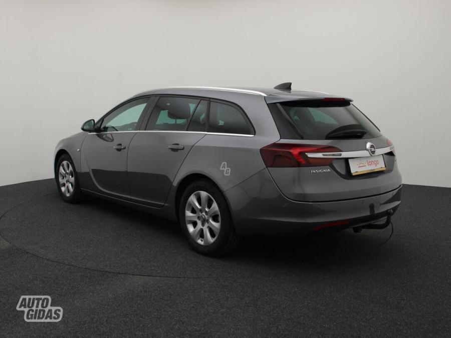 Grey Opel Insignia 2016 in Vilnius, with an engine capacity of 1.60 L and mileage of 221 thousand km for 7299 €, photo 7 on AUTOMOTO.COM.LV
