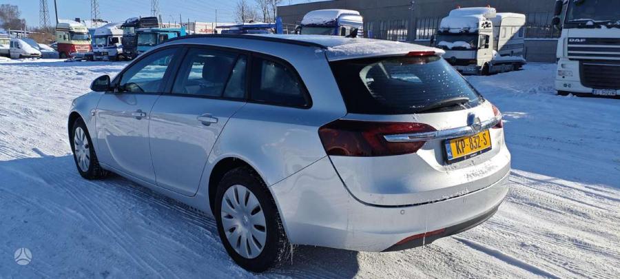 Pelēks Opel Insignia 2016 Kauņa, ar dzinēja tilpumu 1.60 L un nobraukumu 216 tūkst. km par 5499 €, foto 8 vietnē AUTOMOTO.COM.LV