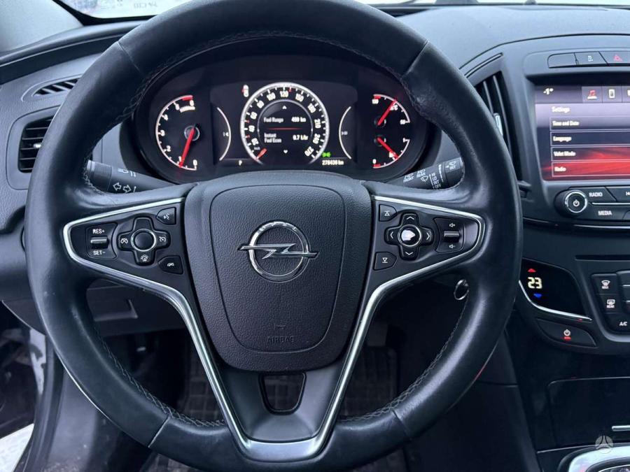 Pelēks Opel Insignia 2016 Viļņa, ar dzinēja tilpumu 1.96 L un nobraukumu 278 tūkst. km par 4400 €, foto 8 vietnē AUTOMOTO.COM.LV