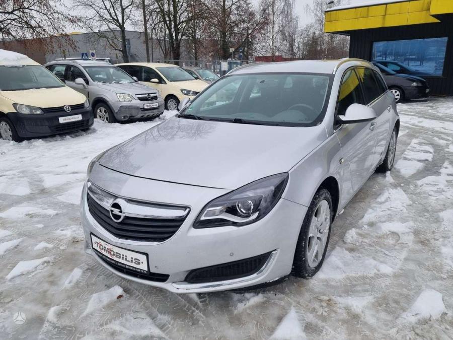 Pelēks Opel Insignia 2016 Kauņa, ar dzinēja tilpumu 1.60 L un nobraukumu 208 tūkst. km par 5500 €, foto 4 vietnē AUTOMOTO.COM.LV