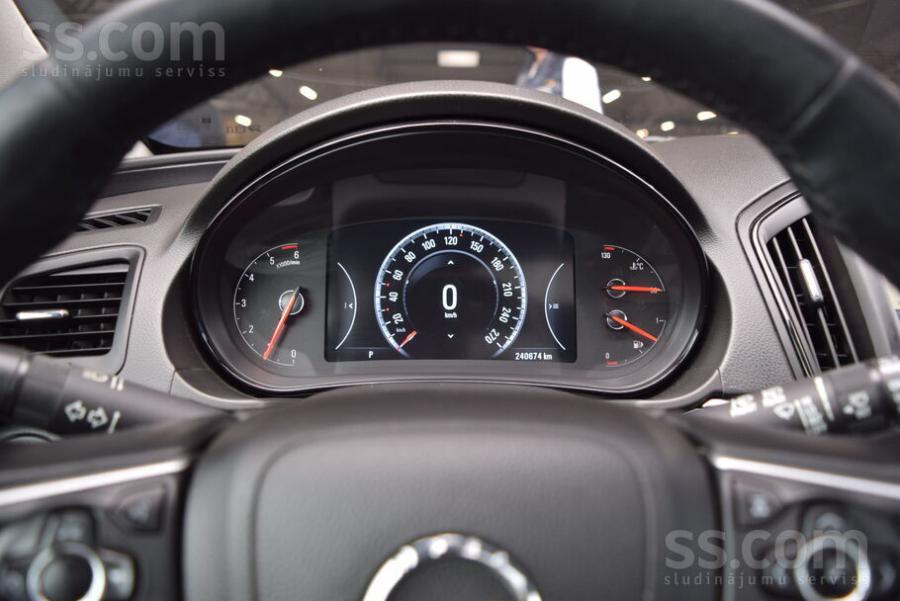 Pelēks Opel Insignia 2016 Rīga, ar dzinēja tilpumu 2.00 L un nobraukumu 241 tūkst. km par 6500 €, foto 13 vietnē AUTOMOTO.COM.LV
