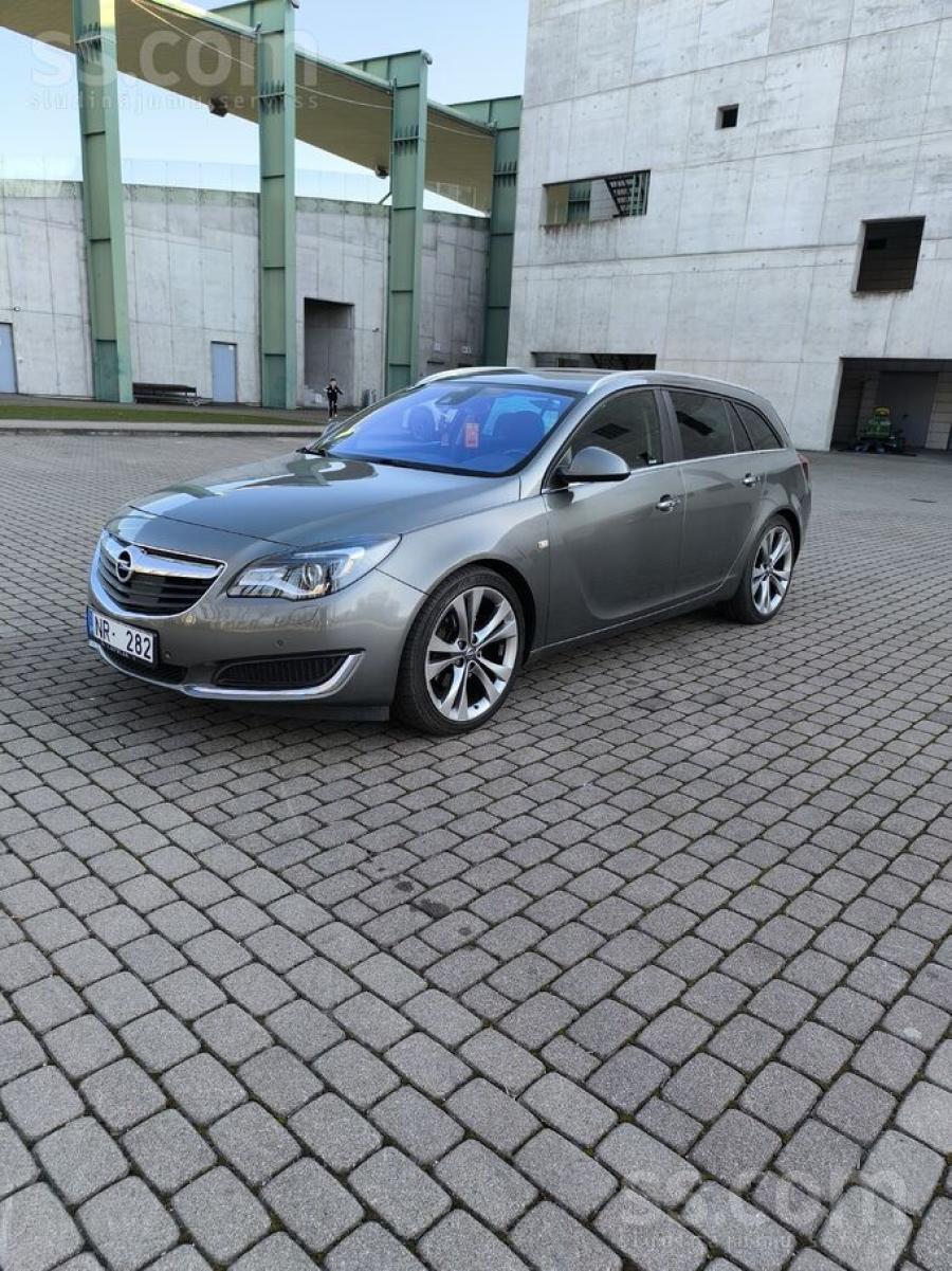 Pelēks Opel Insignia 2016 Jelgava, ar dzinēja tilpumu 2.00 L un nobraukumu 274 tūkst. km par 5950 €, foto 1 vietnē AUTOMOTO.COM.LV