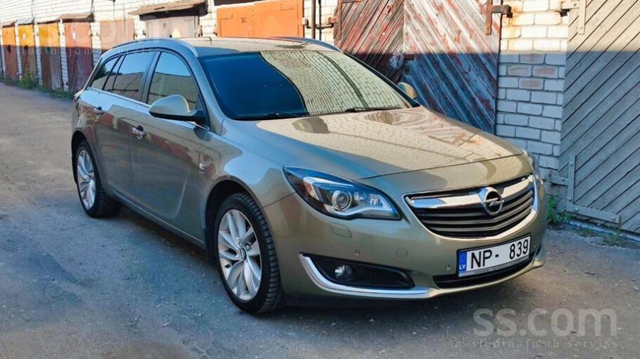 Pelēks Opel Insignia 2016 Rīga, ar dzinēja tilpumu 1.60 L un nobraukumu 120 tūkst. km par 7250 €, foto 3 vietnē AUTOMOTO.COM.LV