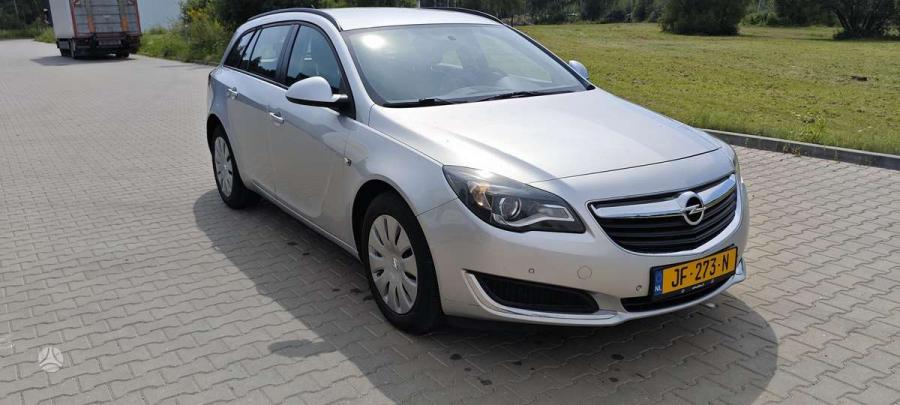 Pelēks Opel Insignia 2016 Kauņa, ar dzinēja tilpumu 1.60 L un nobraukumu 216 tūkst. km par 4799 €, foto 5 vietnē AUTOMOTO.COM.LV