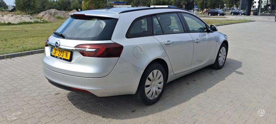 Pelēks Opel Insignia 2016 Kauņa, ar dzinēja tilpumu 1.60 L un nobraukumu 216 tūkst. km par 4799 €, foto 7 vietnē AUTOMOTO.COM.LV