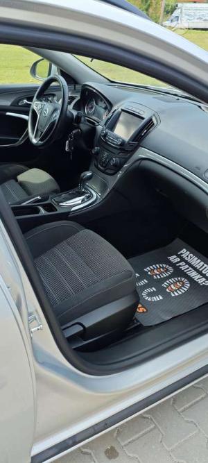 Pelēks Opel Insignia 2016 Kauņa, ar dzinēja tilpumu 1.60 L un nobraukumu 216 tūkst. km par 4799 €, foto 14 vietnē AUTOMOTO.COM.LV