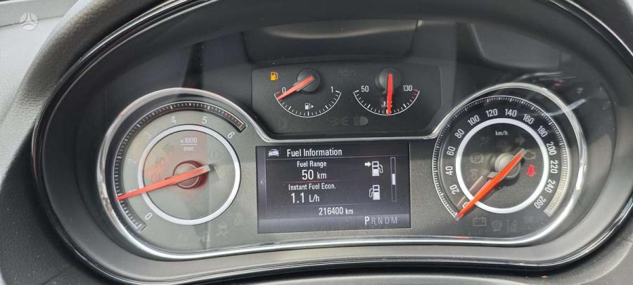 Pelēks Opel Insignia 2016 Kauņa, ar dzinēja tilpumu 1.60 L un nobraukumu 216 tūkst. km par 4799 €, foto 20 vietnē AUTOMOTO.COM.LV
