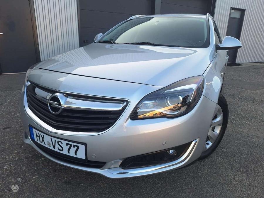 Pelēks Opel Insignia 2016 Jonava, ar dzinēja tilpumu 1.96 L un nobraukumu 303 tūkst. km par 4500 €, foto 4 vietnē AUTOMOTO.COM.LV