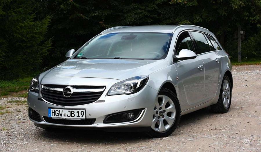 Pelēks Opel Insignia 2016 Kretinga, ar dzinēja tilpumu 1.96 L un nobraukumu 202 tūkst. km par 6699 €, foto 8 vietnē AUTOMOTO.COM.LV